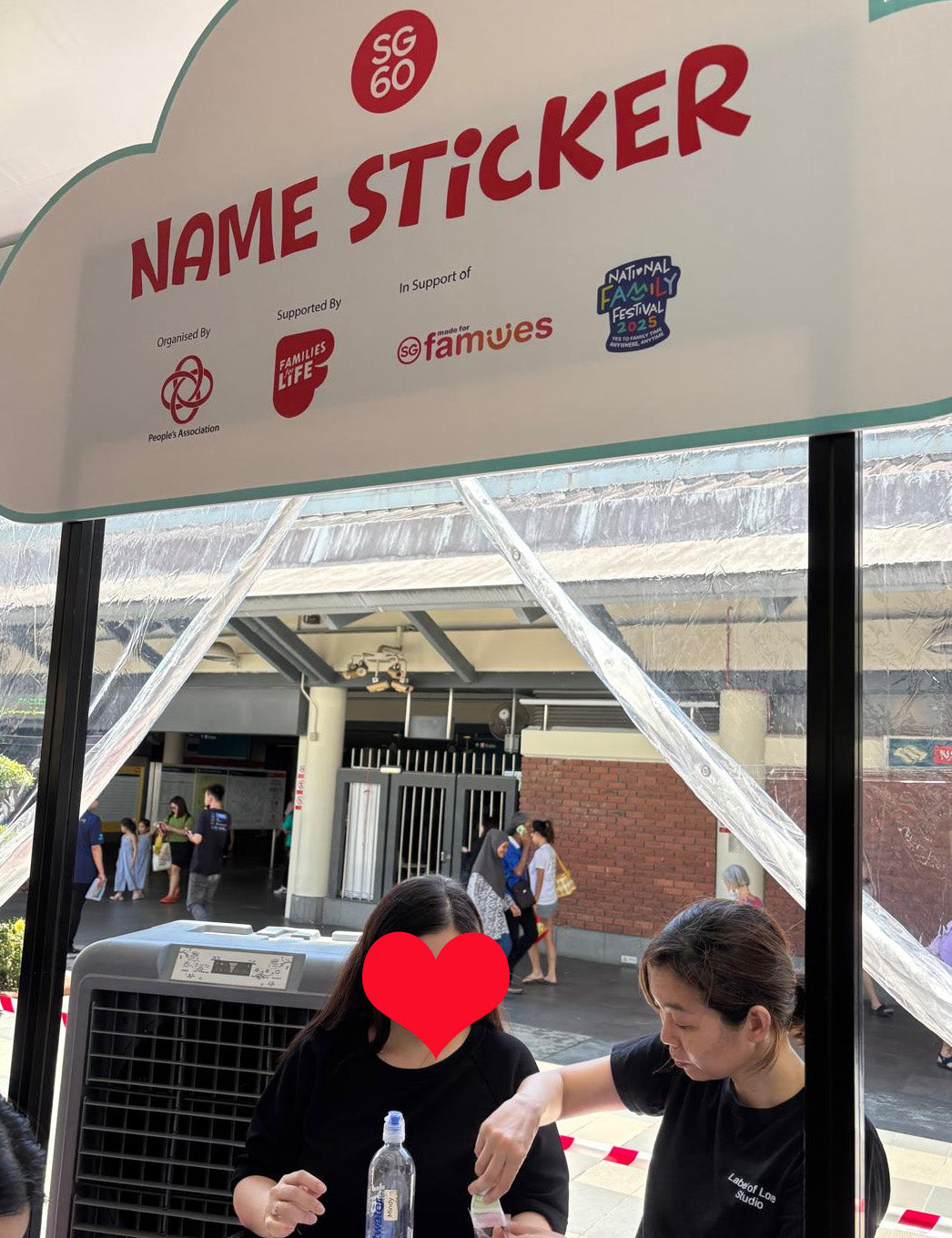 Live Name Sticker Printing Booth - print your name stickers on the spo ...