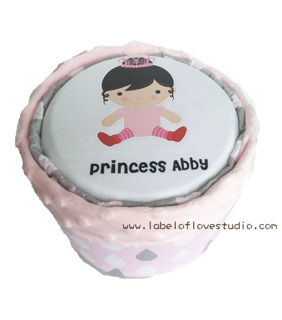 single diaper cake — Label of Love Studio