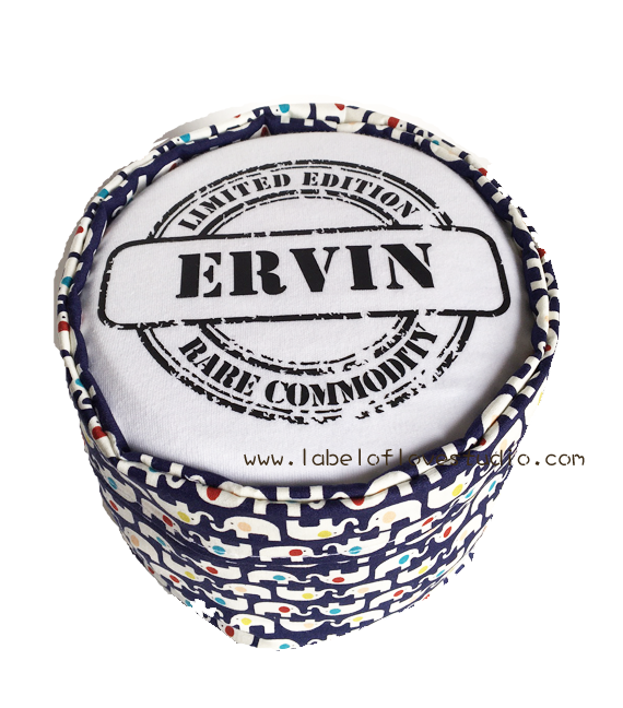 Limited Edition Personalized Diaper Cake — Label of Love Studio