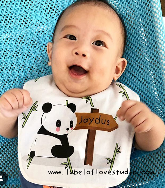 Paddy Panda Bib — Label of Love Studio
