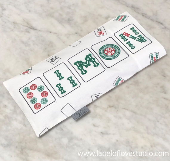 Huat Huat Mahjong Beansprout Pillow — Label of Love Studio