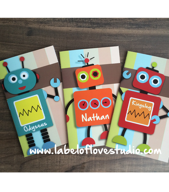 Personalised Notebooks — Label of Love Studio
